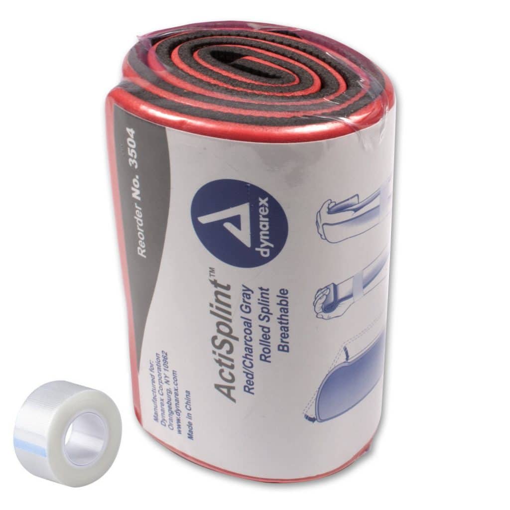 ActiSplint - 4"×24" Rolled Splints, Comfortable and easy to mold