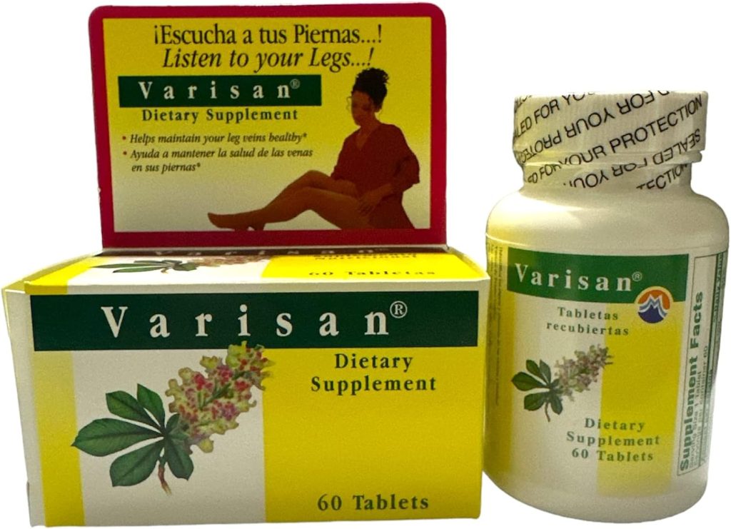 Varisan, Varicose Veins Reducer, Skin Revitalization, Circulation ...