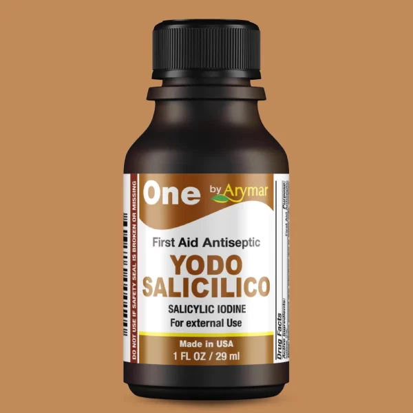 Salicylic Iodine (Yodo Salicilico) 1oz Topical Antiseptic Solution for ...