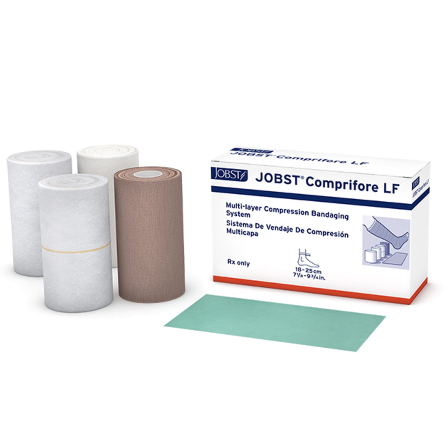 Jobst Comprifore LF No Closure 4 Layer Compression Bandage System, 7 10 ...